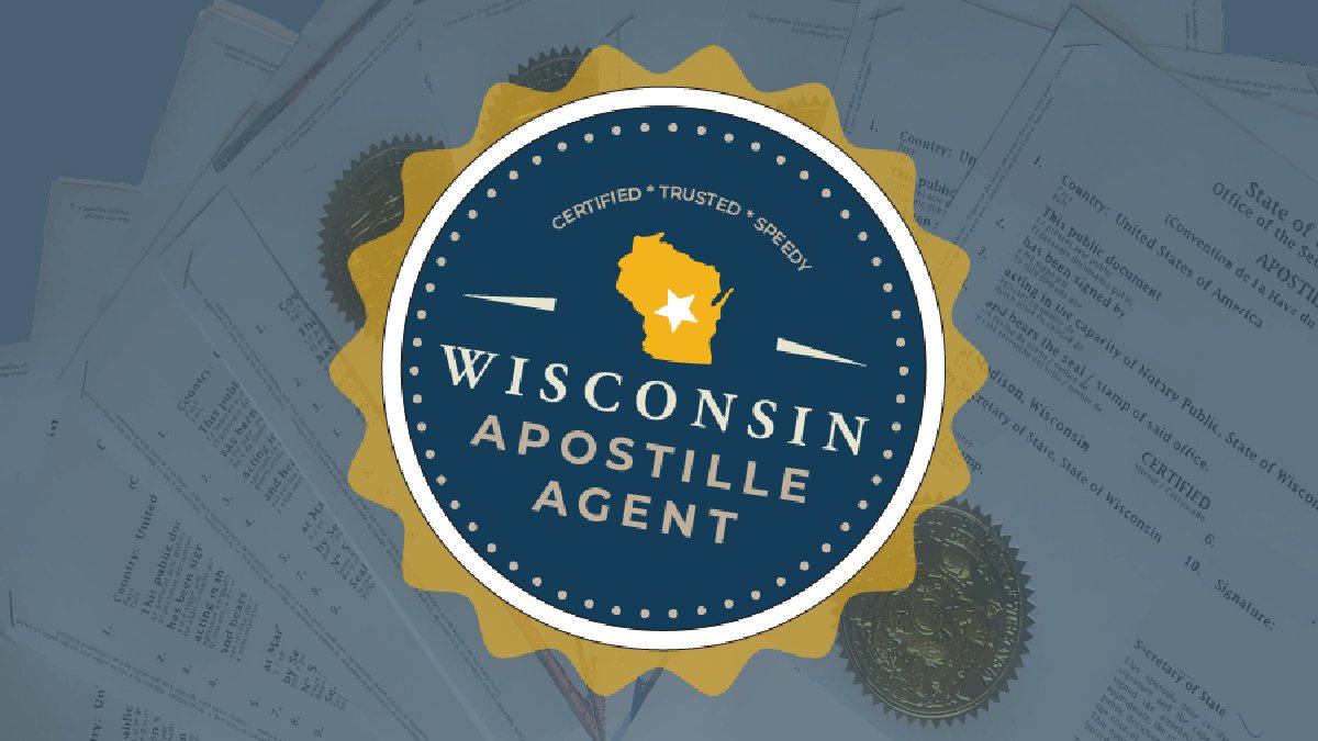 Wisconsin Apostille Agent - Local